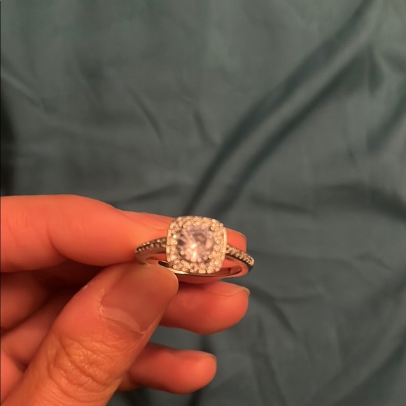 Jewelry | Elegant Silver And White Stone Ring | Poshmark